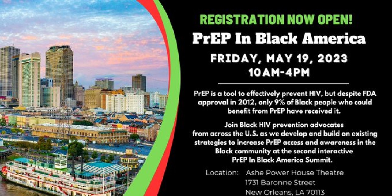 PrEP in Black America Summit | The Center for HIV Law and Policy